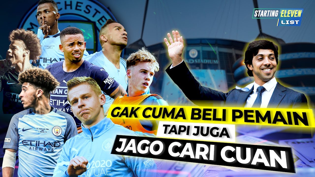 Manchester City Jago Jual Beli ! 7 Pemain ini Buktinya - YouTube