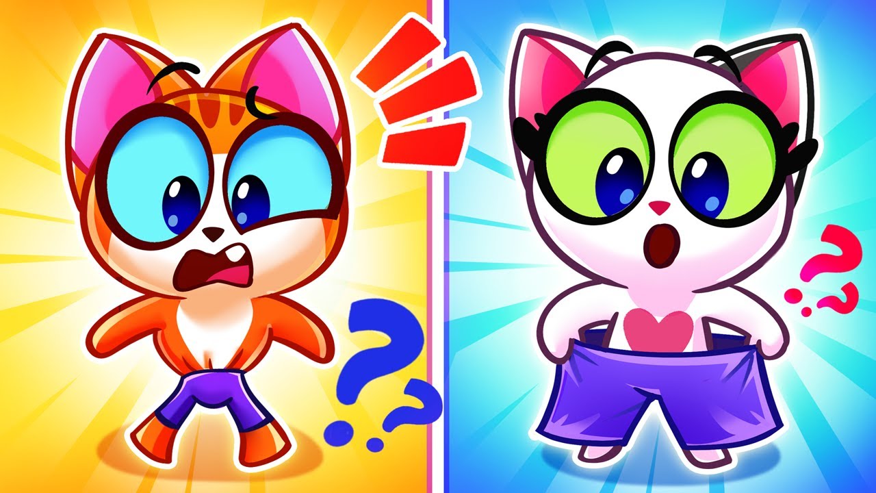 😻Big VS Small Sibling😼 Baby Cat Or Copycat? || Toddler Video by Paws ...