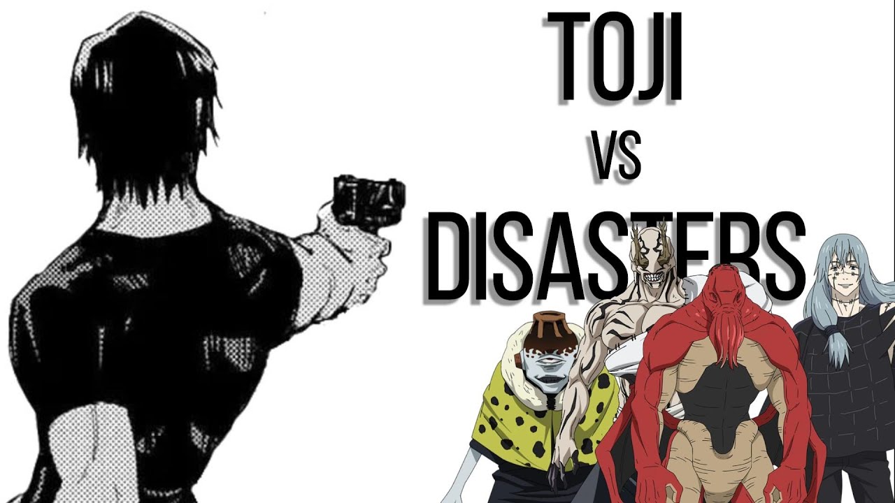 Toji vs Disaster Curses - YouTube