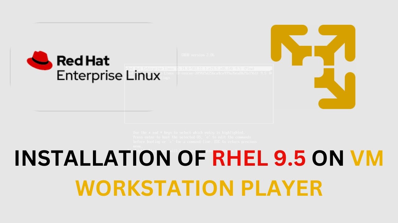 How to install RHEL OS on VM workstation player #rhel #virtualization ...