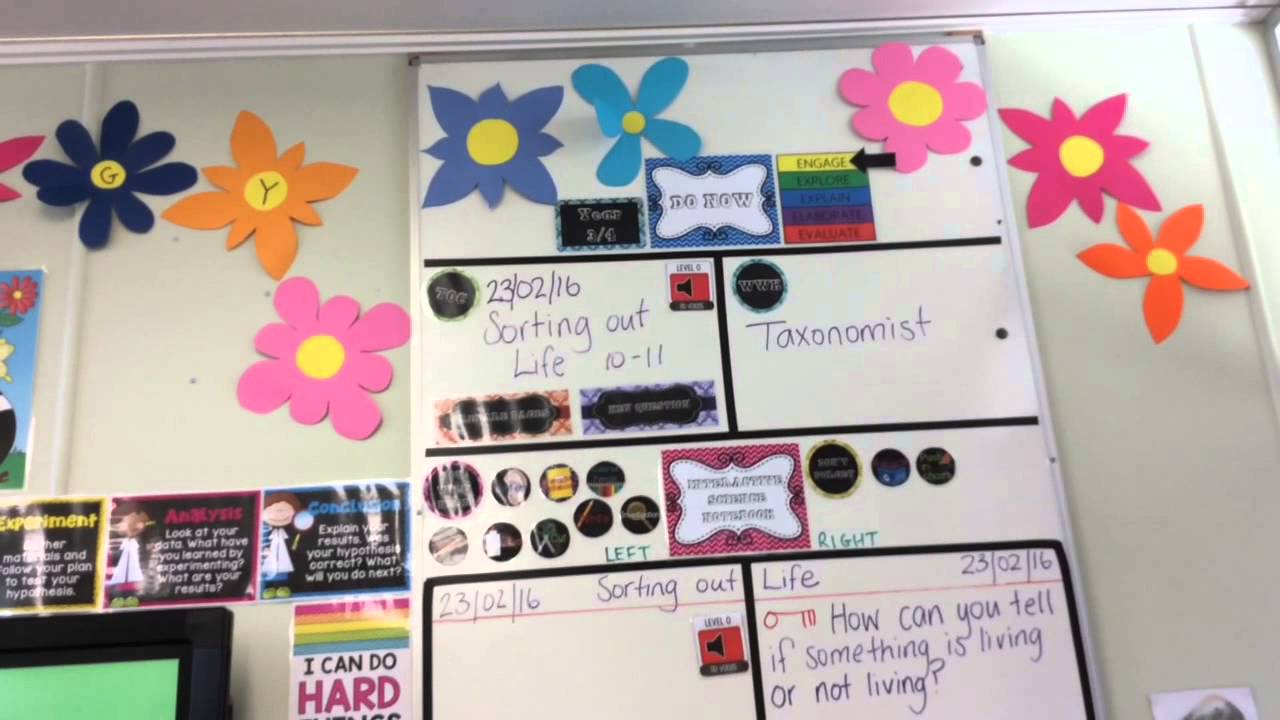 Entering the science classroom and the DO NOW routine - YouTube