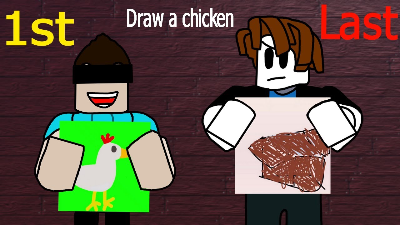 Roblox Speed Draw, Draw a Chicken Round - YouTube