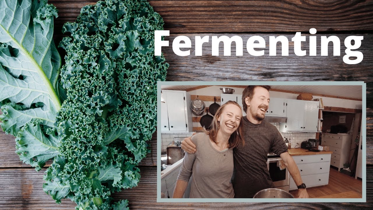 How to Ferment Kale with Art and Anna - YouTube