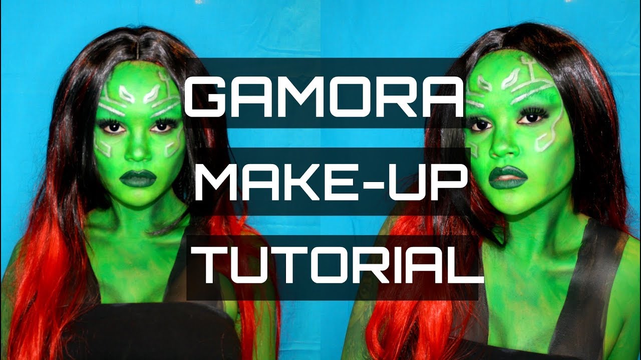 GAMORA Makeup Tutorial // Guardians Of The Galaxy // By Lady Voo Doo ...