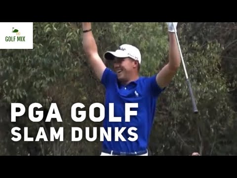 PGA Golf Dunked Shots Compilation - YouTube
