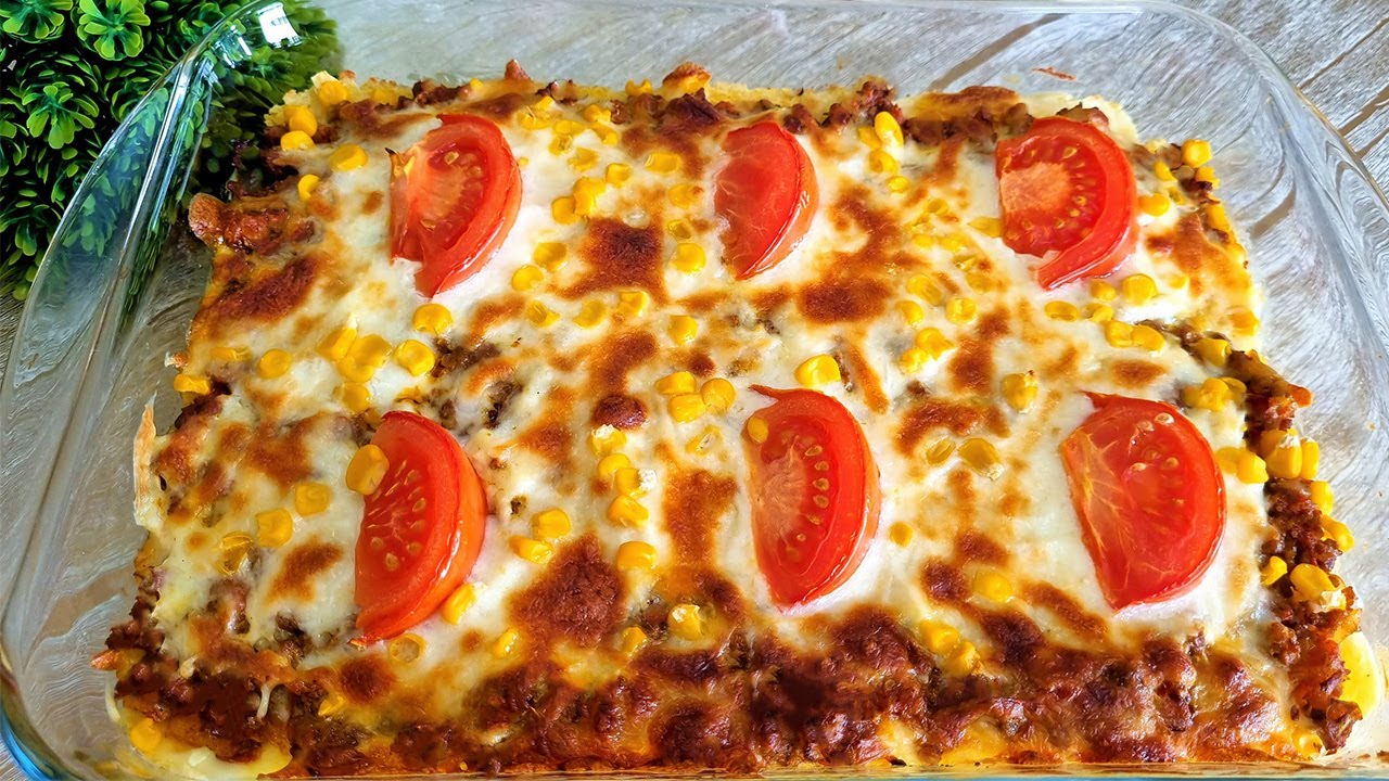 How to make a Crazy recipe with minced meat and potatoes! - YouTube