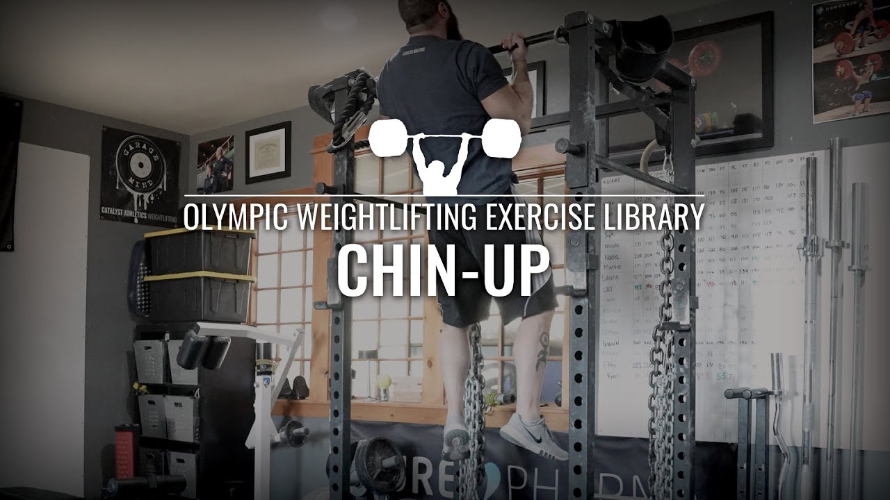 Chin-Up | Olympic Weightlifting Exercise Library - YouTube