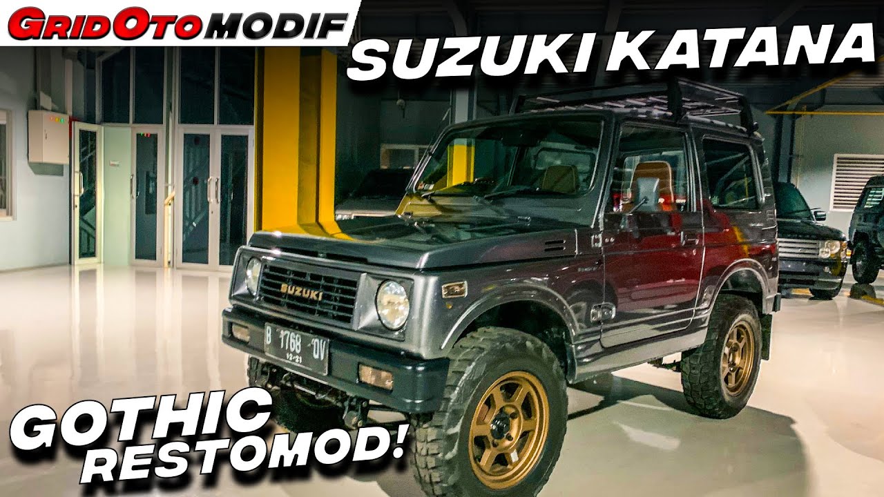 Restorasi Modifikasi Suzuki Katana Pancarkan Aura Misterius Dengan Gaya ...