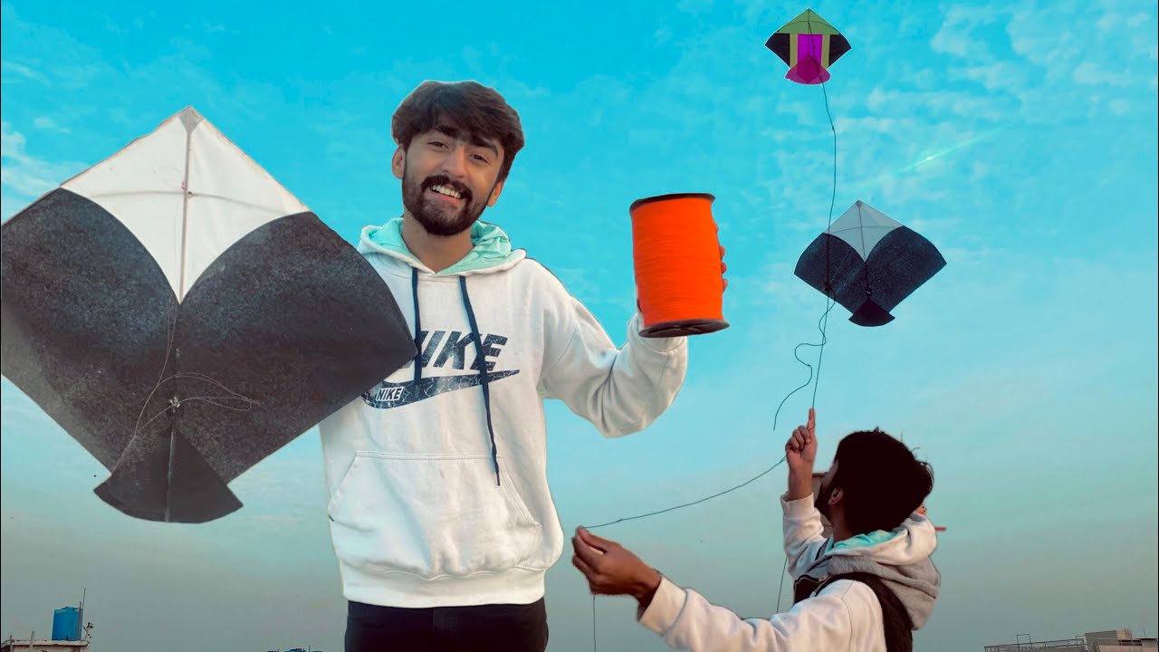 Jo Guda Me Ne Bnya Tha Wo Aj ura Dia ll My New Vlog ll Sheri Kite Maker ...