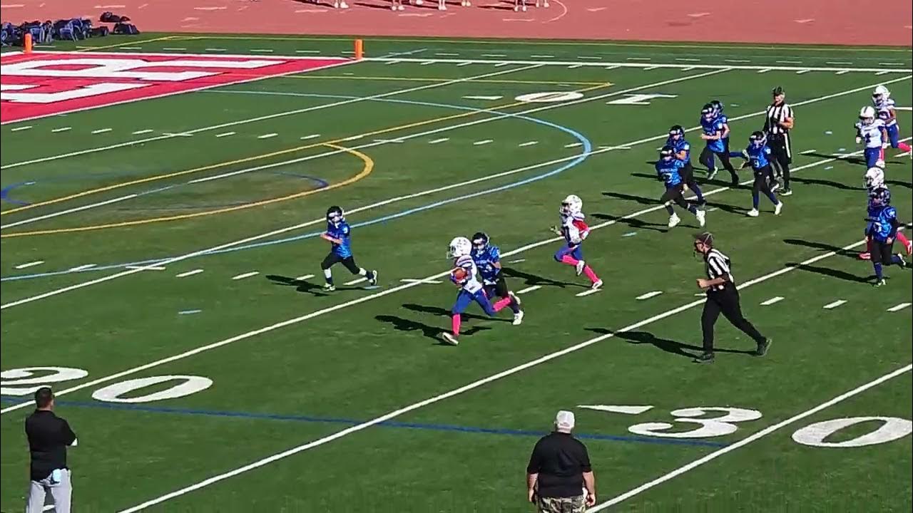 2024 Jr. Peewee Hollister Rebels vs Salinas Broncos - YouTube