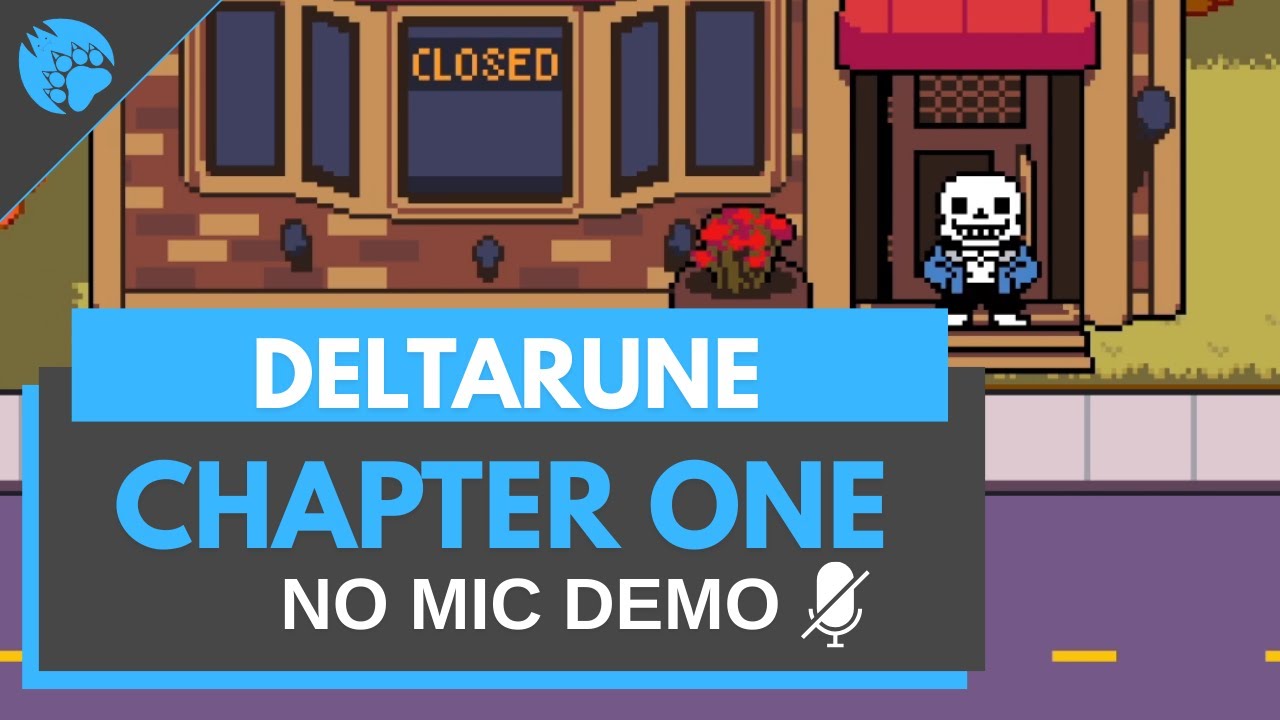 First Look: Deltarune Chapter 1 DEMO (No Commentary) - YouTube