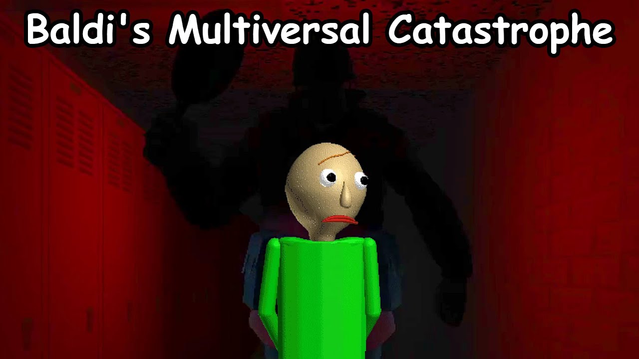 Baldi's Basics But Something Creepy Is Lurking In The School - YouTube