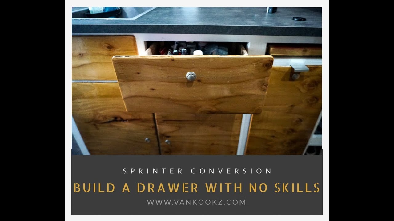 DIY Van Build | How to build a Drawer | Vanlife Hacks - YouTube
