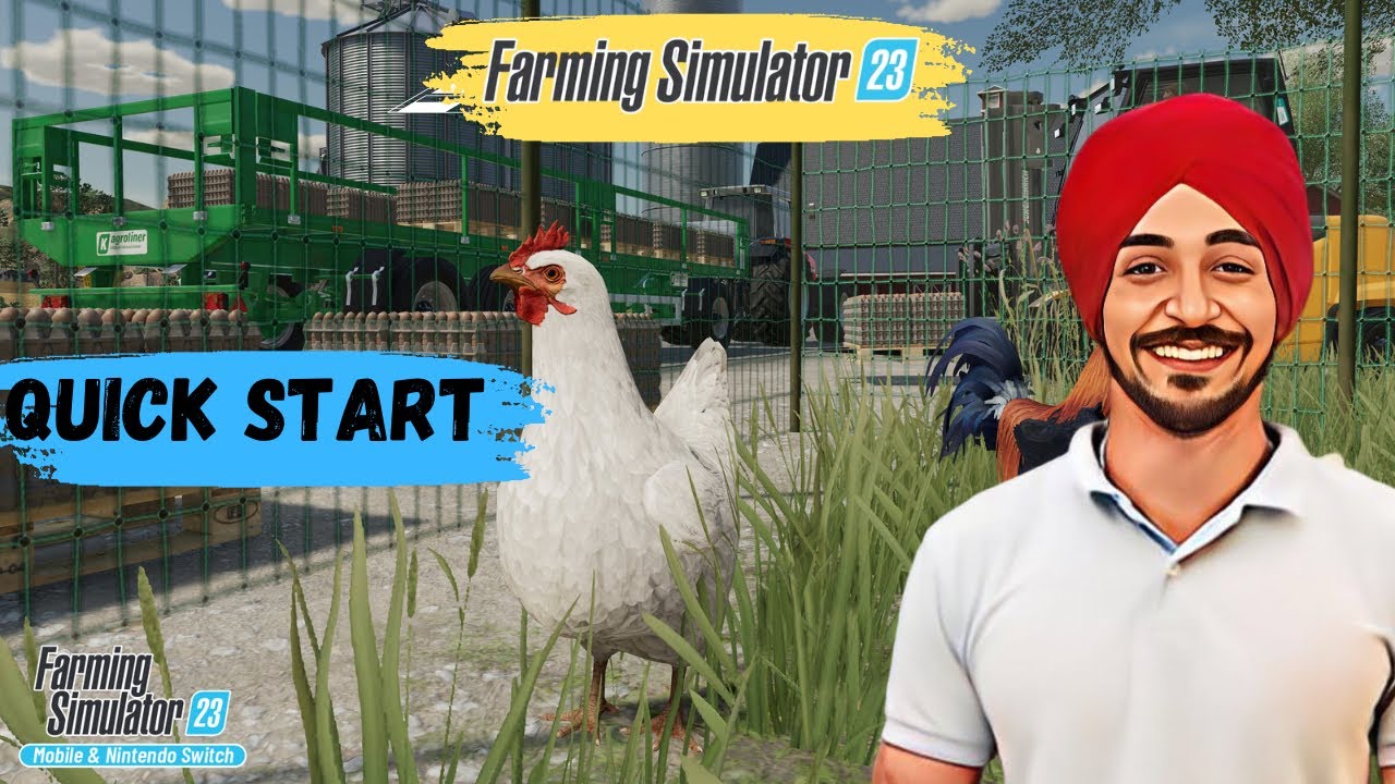 Farming simulator 23 Game Play Guide🌾 | Quick Start | fs23 Mobile ...