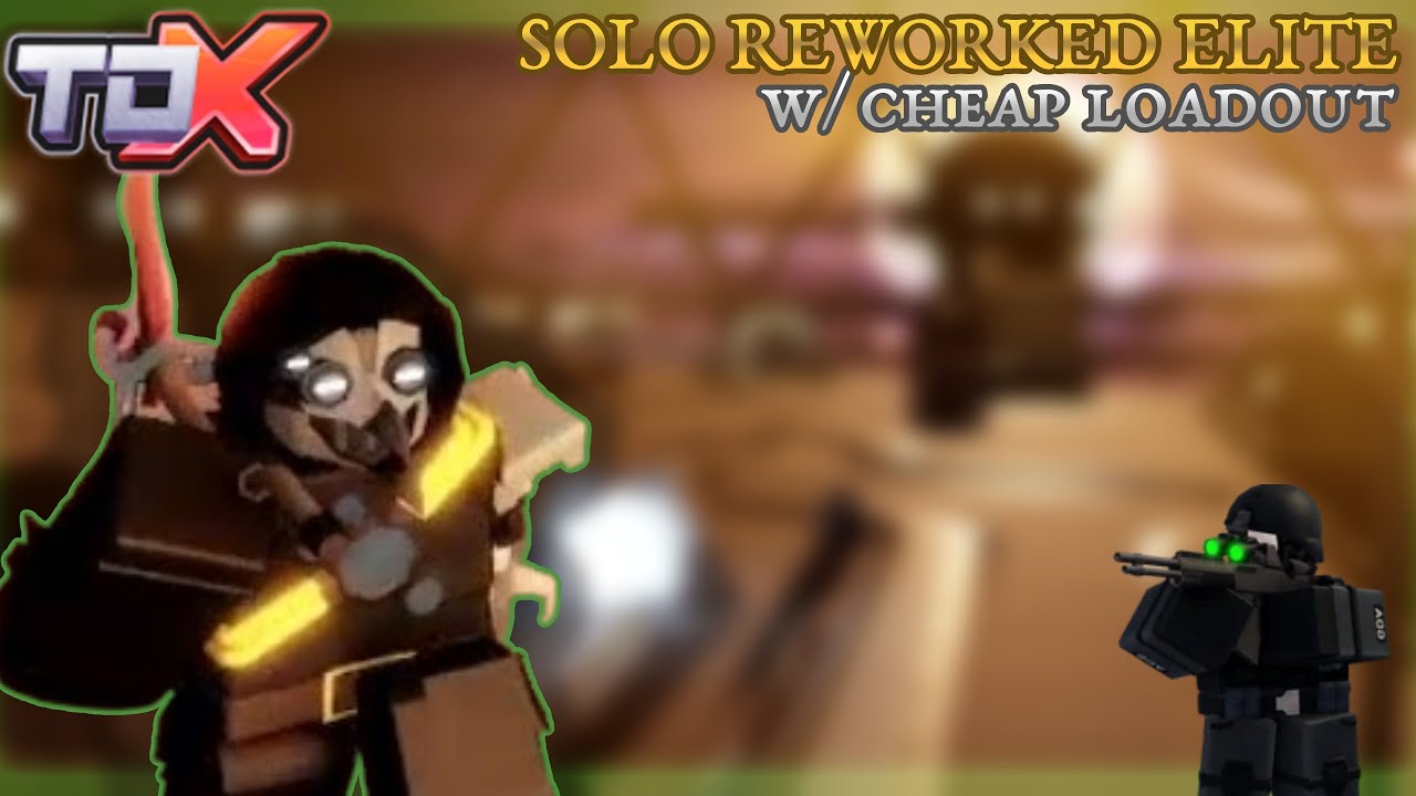 Tower Defense X | Solo Reworked Elite (using cheap loadout) | ROBLOX ...