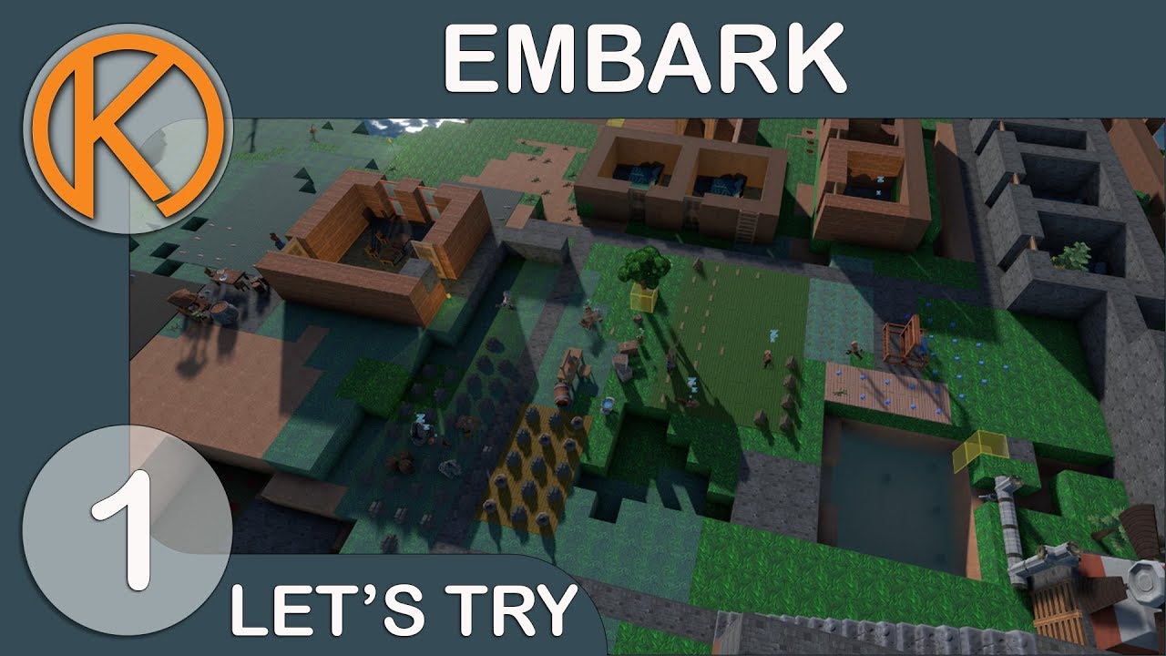 Let's Try Embark | RIMWORLD MEETS MINECRAFT - Ep. 1 | Let's Play Embark ...