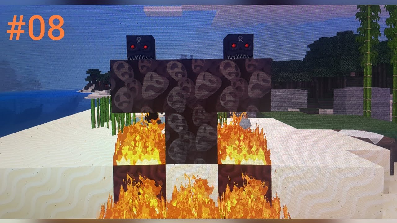 Kampf gegen den Wither. Minecraft Origin #08 - YouTube