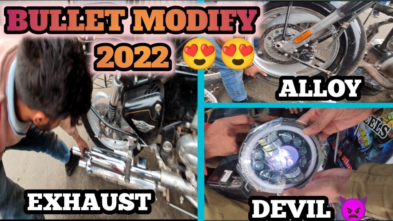 आज तो BeAsT का काम Done 😍 | Bullet modify 2022 | Jammu Gumat | Duggar ...
