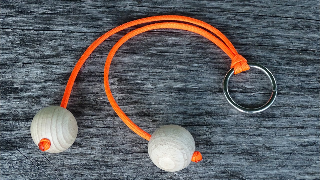 DIY Begleri Style Fidget Toy - Paracord Crafts by CBYS - YouTube