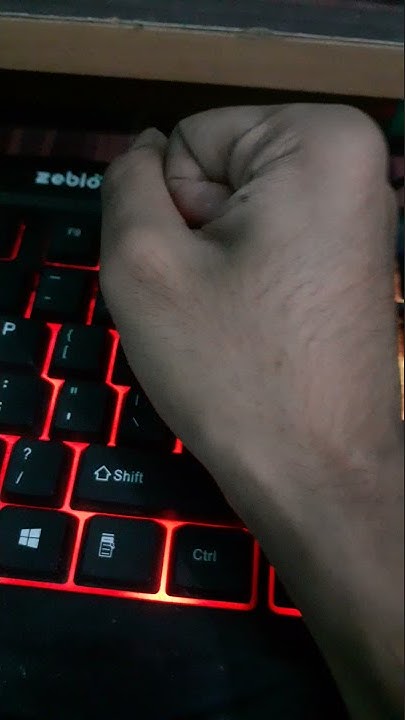 How to Press enter button in keyboard properly - YouTube