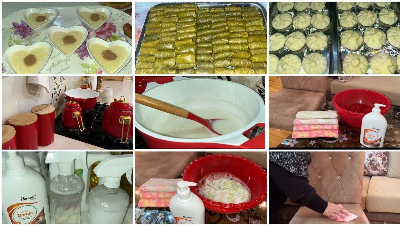 YARPAQ DOLMASI.XƏNGƏL.SÜDLÜ AŞ.STULLARIMI SİLİB TƏMİZLƏDİM.YENİ QARIŞIM ...