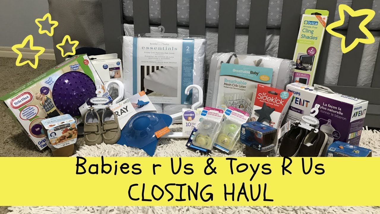 Babies R Us Closing!?!?!? // Babies R Us & Toys R Us Closing Haul - YouTube