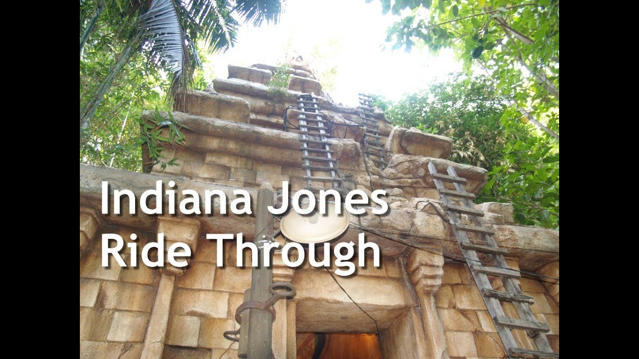 Indiana Jones Ride Through | Disneyland | Fresh Baked Disney - YouTube