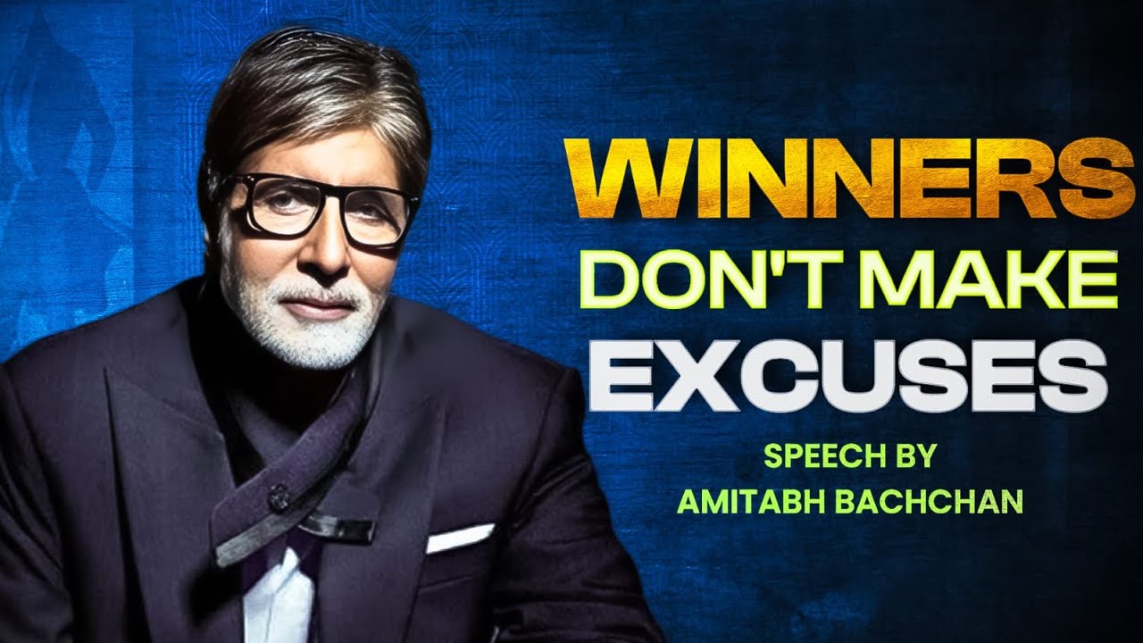 Amitabh Bachchan Eye Opening Speech | Speech In Hindi By Live Motiavate ...