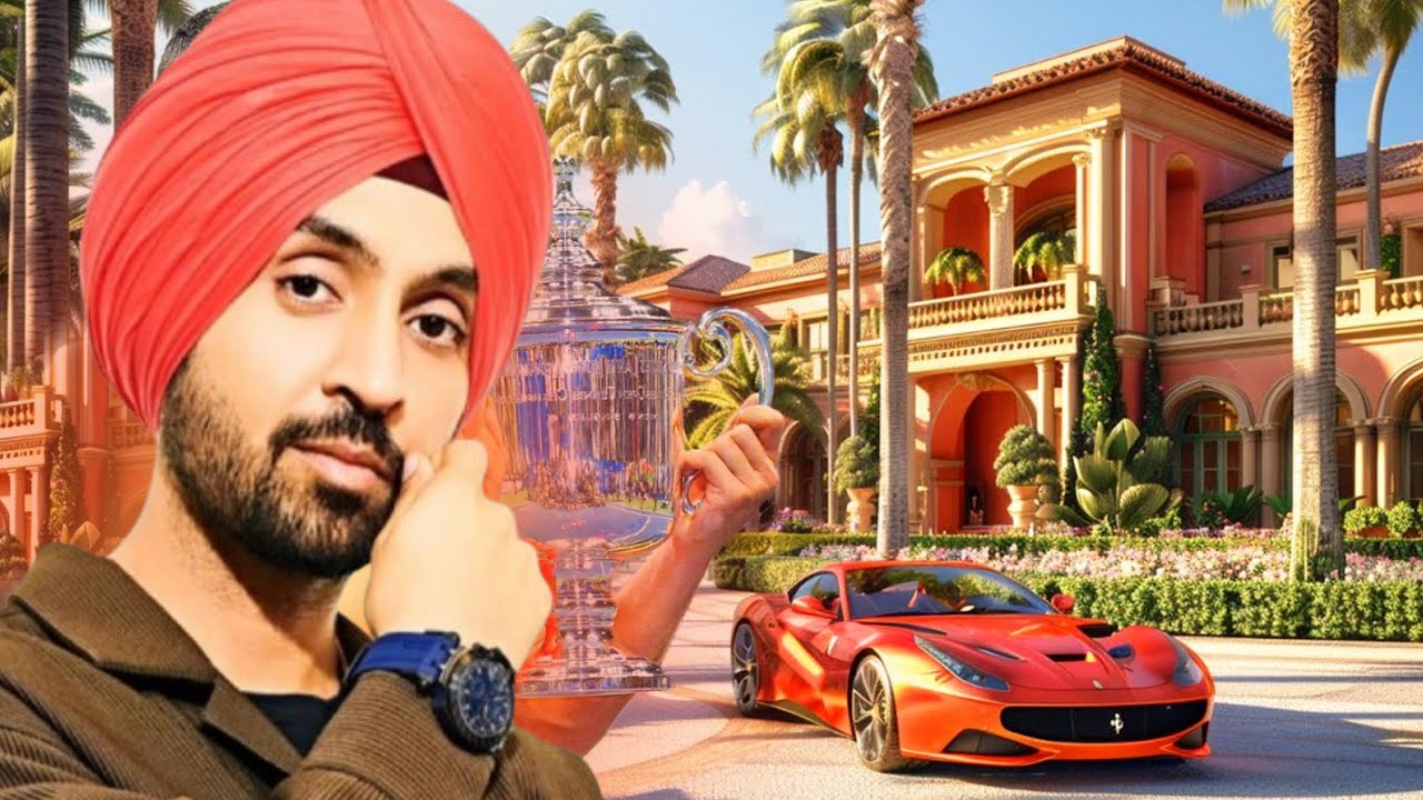 Diljit Dosanjh Lifestyle 2024, Songs, Income, House, Cars Wife, Family ...