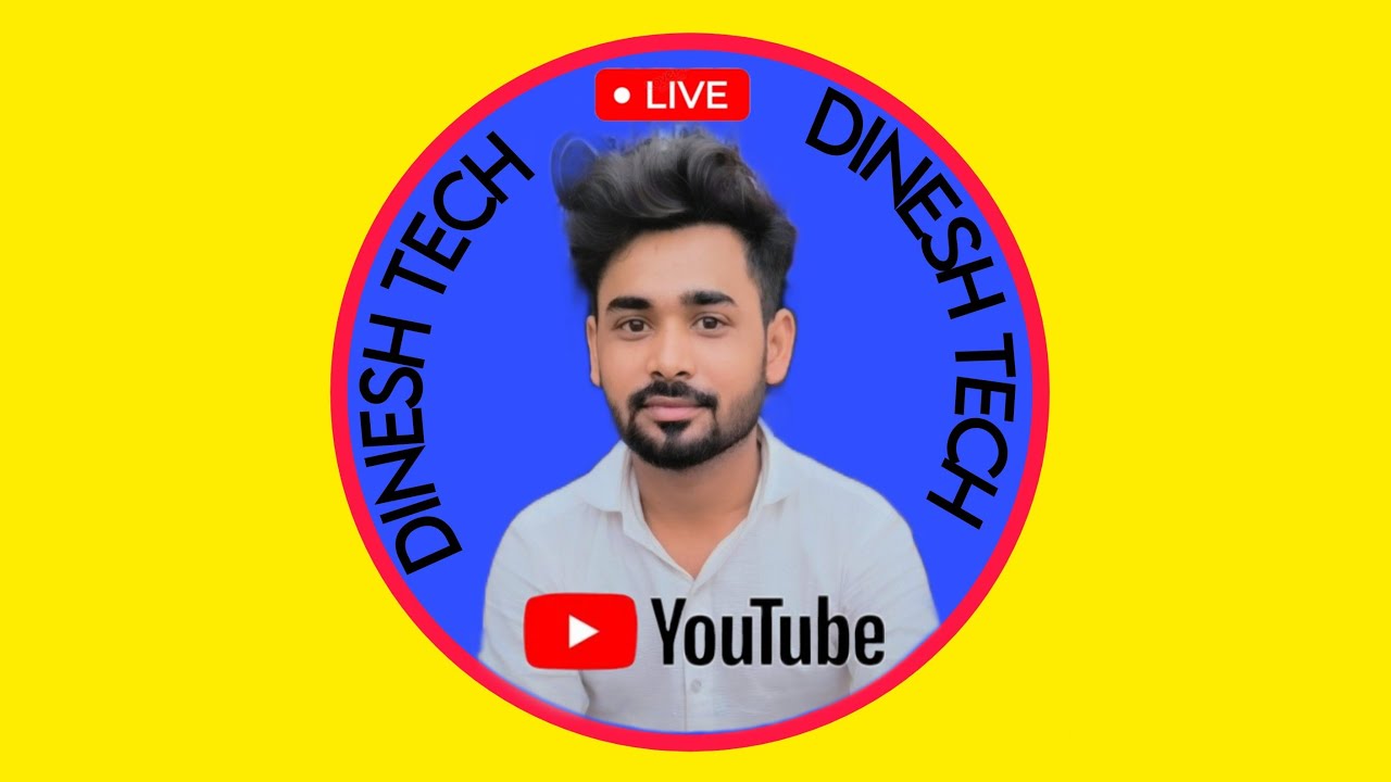 DINESH TECH welcome to my live - YouTube