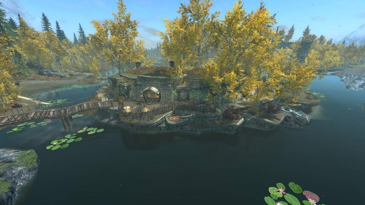 [Archived] Island Hobbit Home Revisited Skyrim Showcase - YouTube