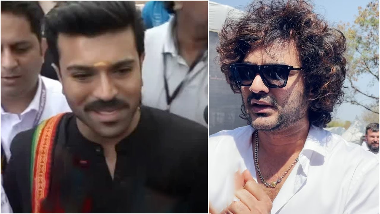 Ram Charan | Dj Tillu Siddu About at Formula E Racing In Hyderabad ...