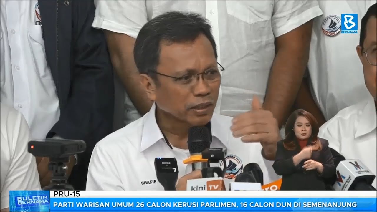 PRU-15: Parti Warisan umum 26 calon kerusi parlimen, 16 calon DUN di ...