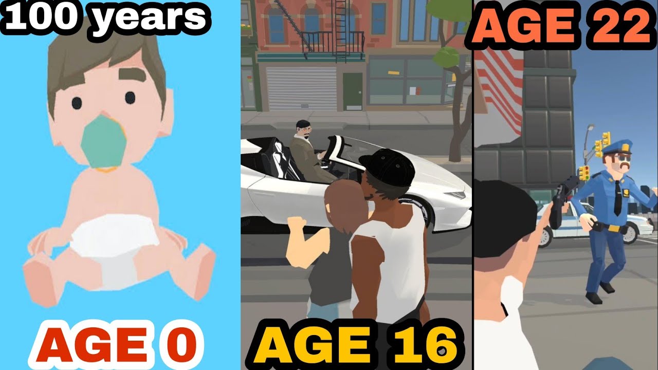 New Android Gameplay 100 years life simulator #androidgames - YouTube