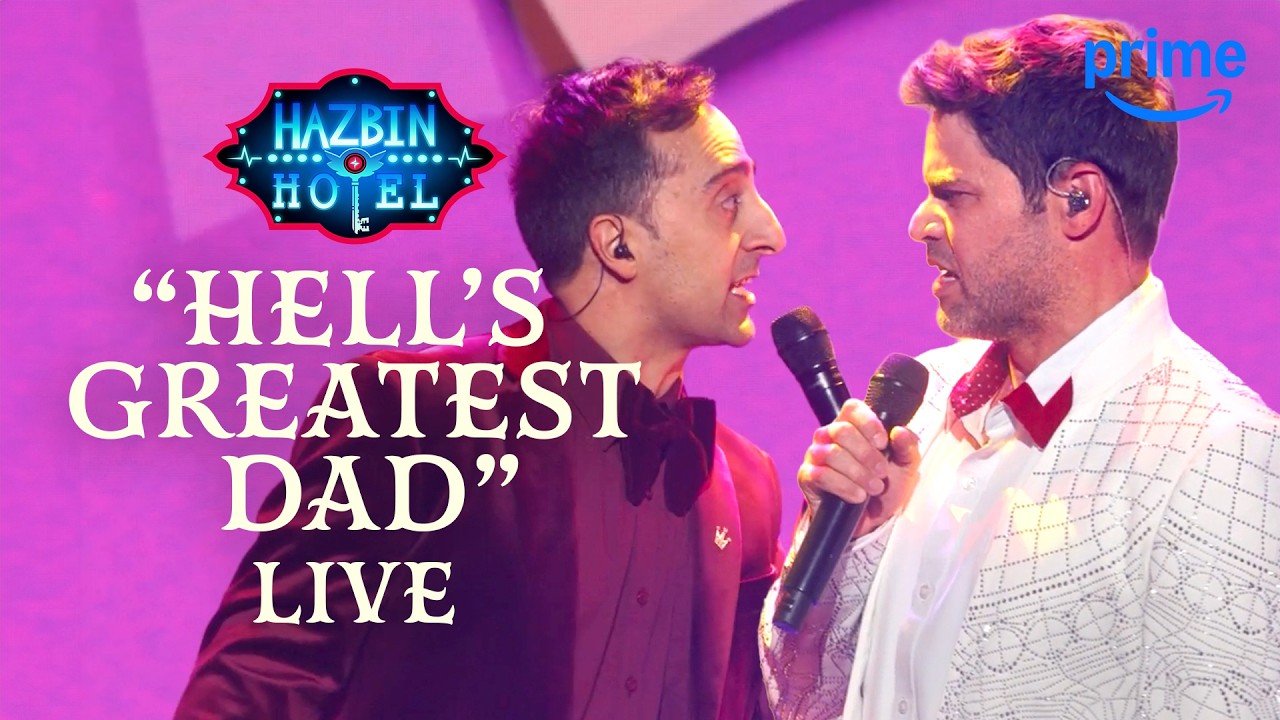 Amir Talai & Jeremy Jordan Sing “Hell’s Greatest Dad” | Hazbin Hotel ...