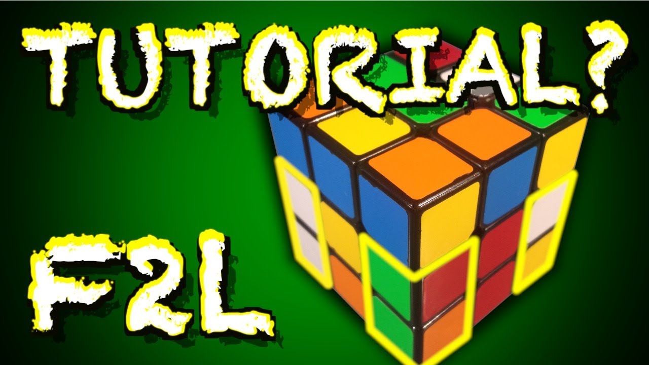 How To Learn F2L Intuitively - YouTube