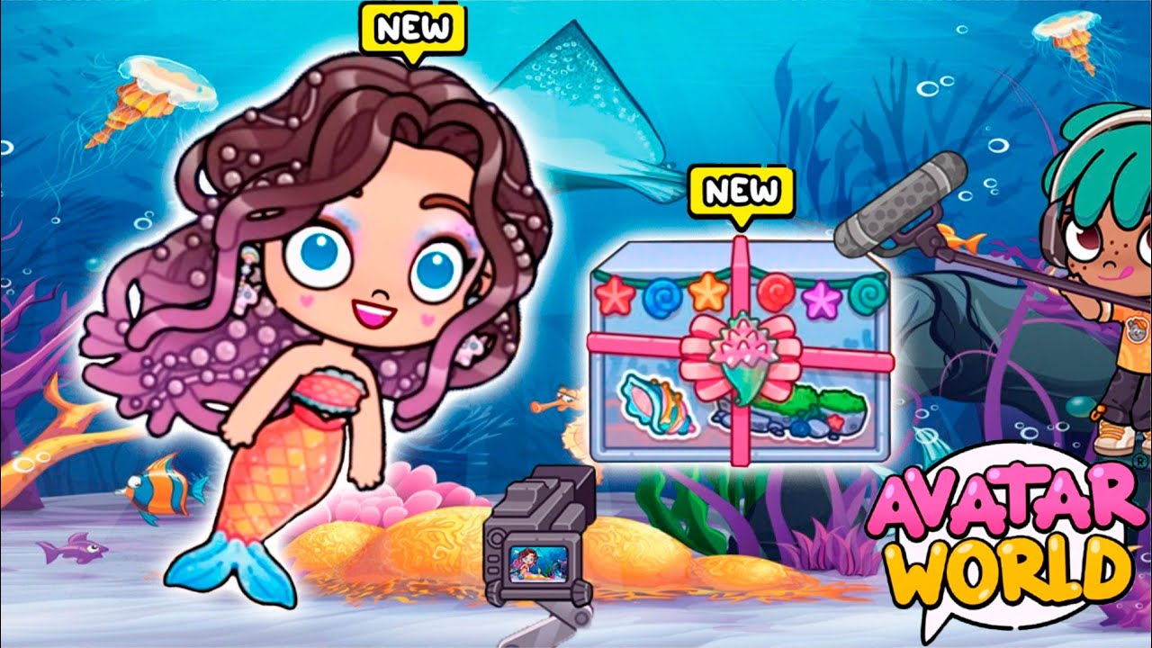 NEW UPDATE Free mermaid costume! New secrets😍 | AVATAR WORLD - YouTube