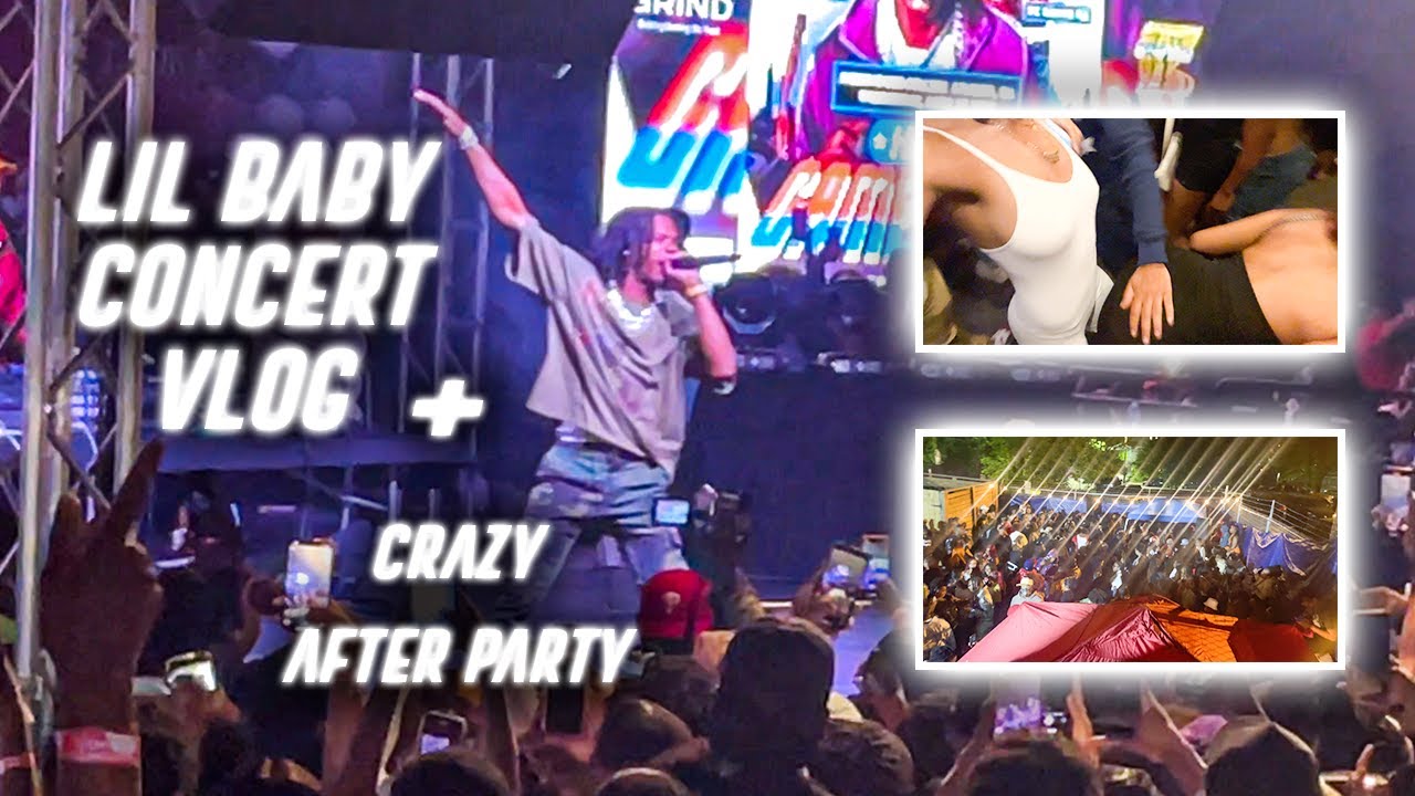 Lil Baby Concert + CRAZY AFTER PARTY | College Vlog - YouTube