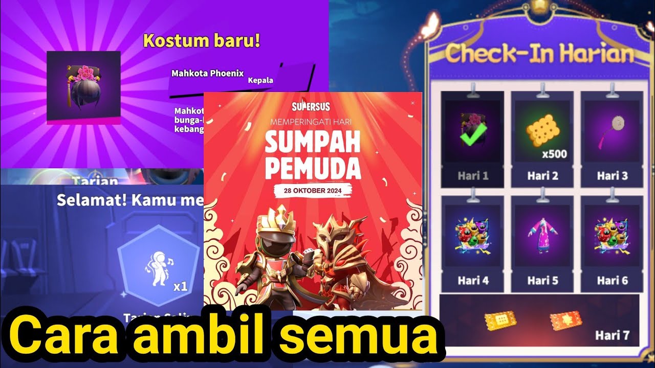 REVIEW EVENT BARU SUPER SUS INDONESIA - EVENT HADIAH TOP UP BERAPAPUN ...