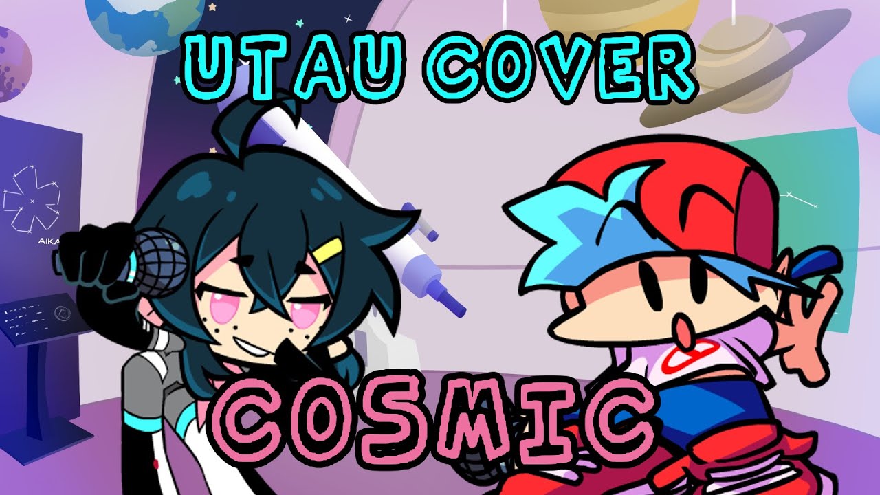 Cosmicを日本語Kouと日本語BFに歌わせてみた【FNF Cover】 - YouTube