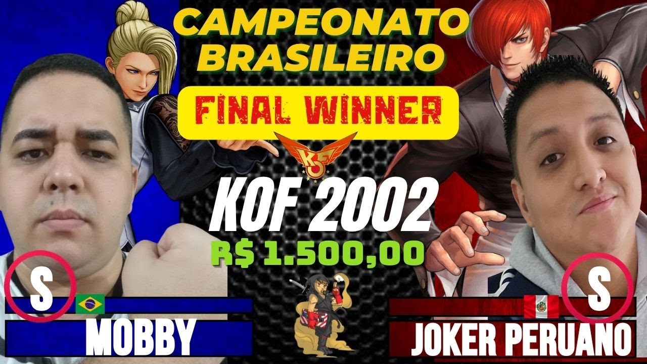 🏆FINAL (winner) - Campeonato Brasileiro KOF 2002 -(DIA 7)- #kof2002 # ...