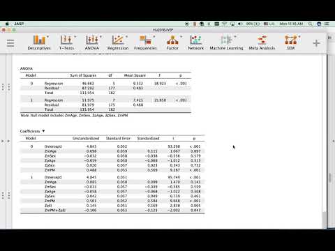 JASP_Hu_E10 (Moderation) - YouTube