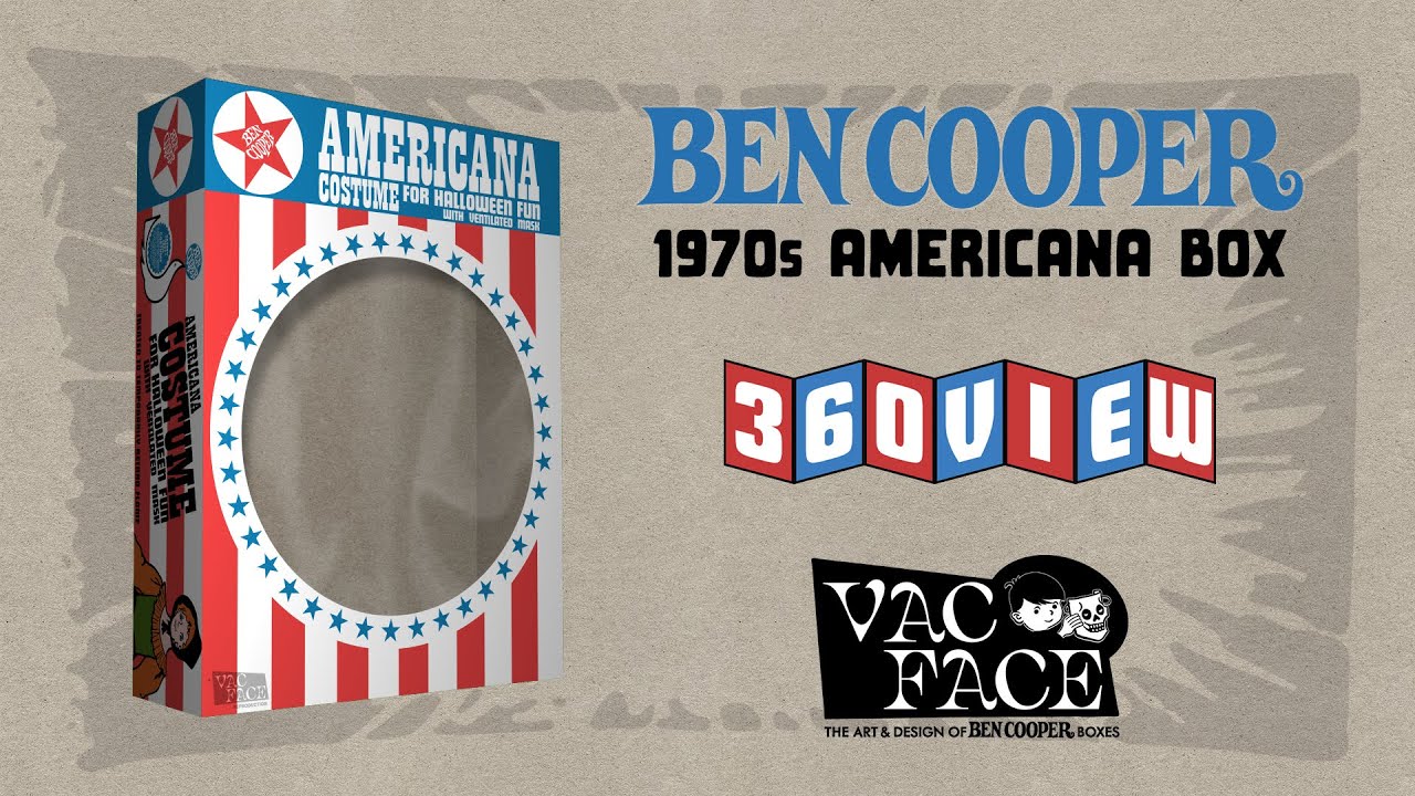 Ben Cooper 1970s Americana Box - 360 View - VacFace Library - YouTube