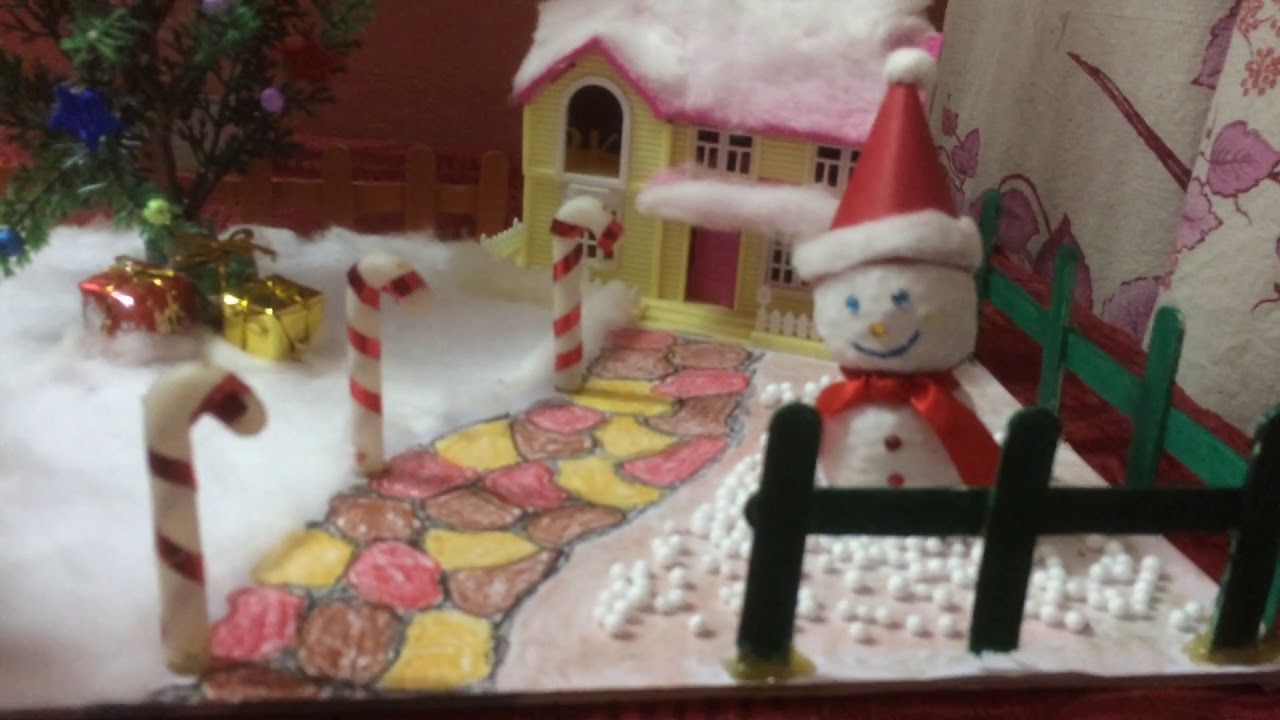 Christmas School Project - YouTube