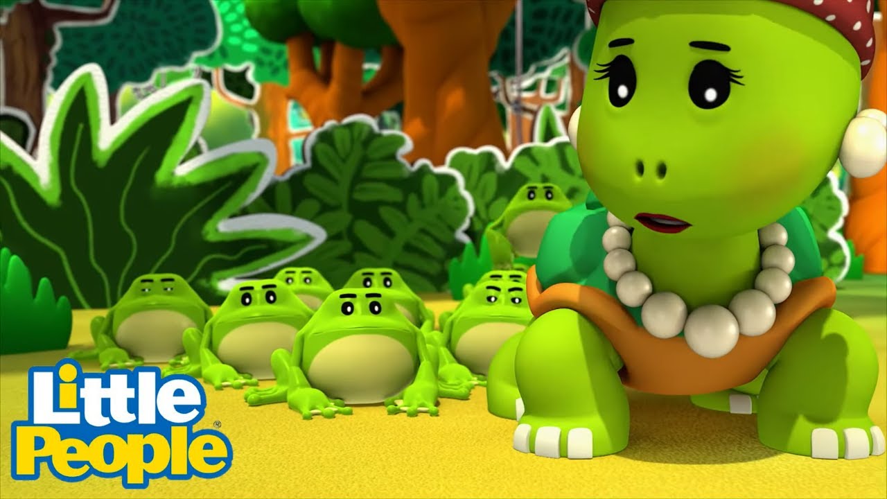 Fisher Price Little People | Froggy Friends | New Episodes | Kids Movie ...
