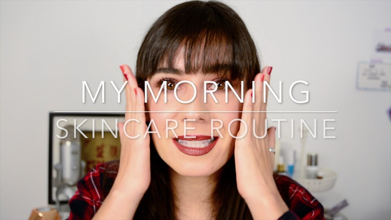 my morning skincare routine - YouTube