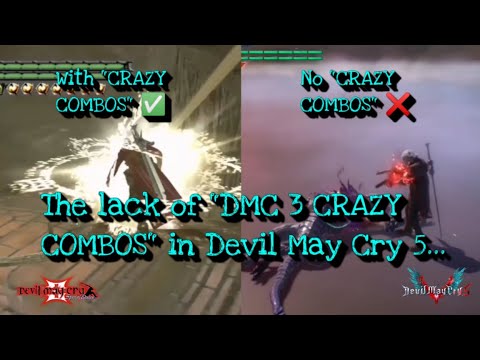 Devil May Cry 3 X Devil May Cry 5 - The lack of #DMC3 CRAZY COMBOS in # ...