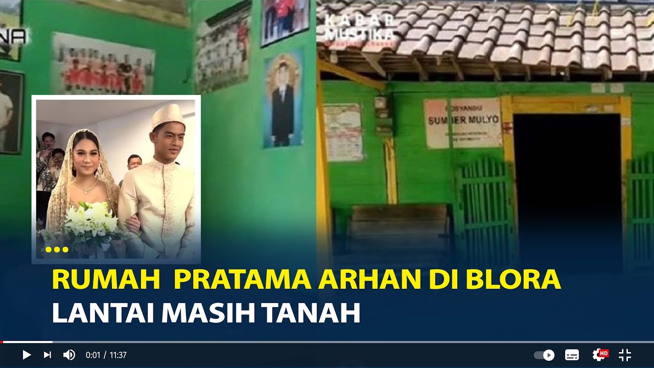 Penampakan Rumah Sederhana Pratama Arhan di Blora, Lantai Masih Tanah ...