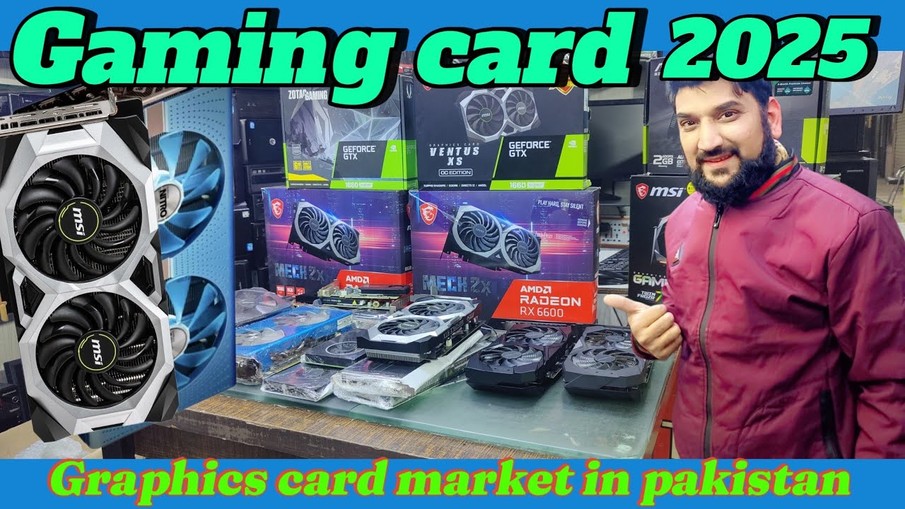 New stock Graphics card | Graphics card market in pakistan | Gaming pc ...