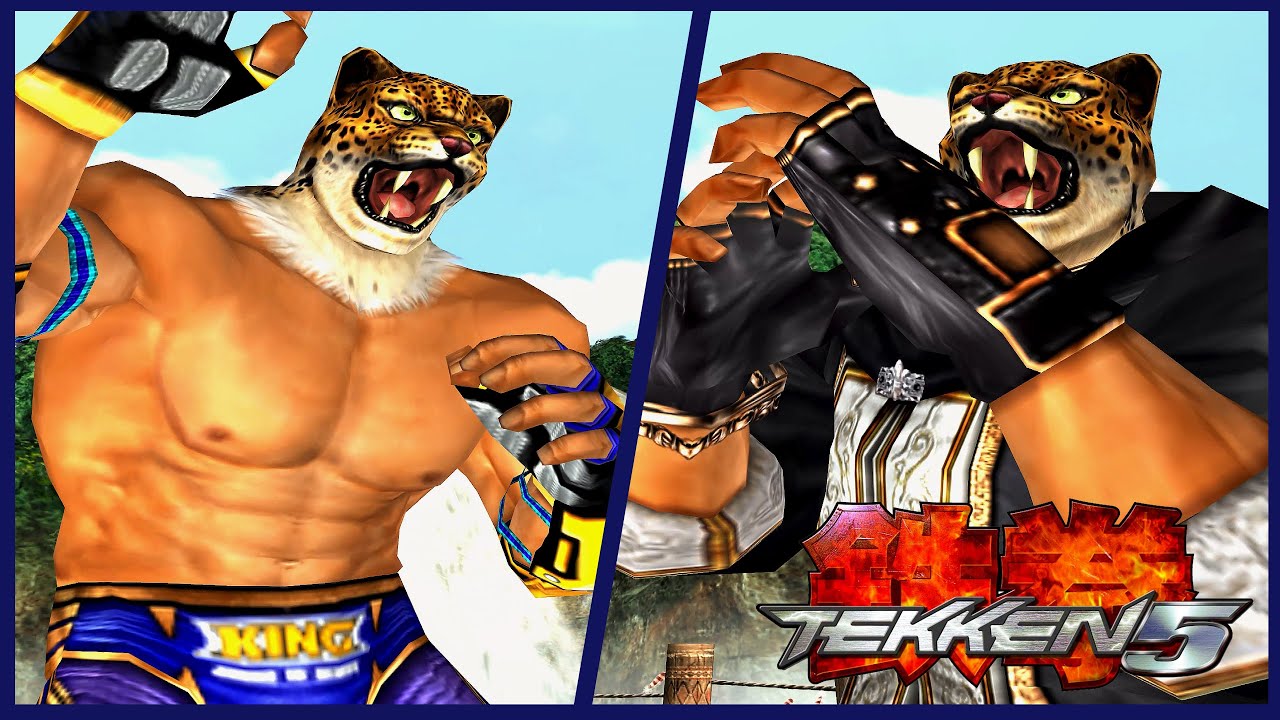 Tekken 5 All Outfits - King 4K - YouTube